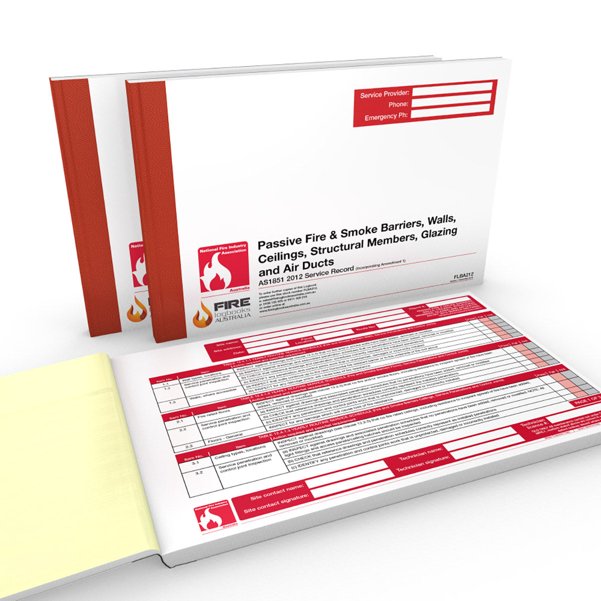 AS1851 Logbook Passive Fire & Smoke Barriers (3 year) – Prime Fire ...